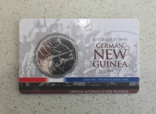 German New Guinea 50c card – Fenix Collectables