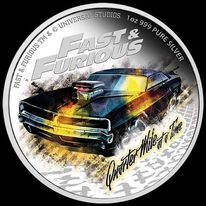 Fast and the Furious Coloured 1oz Nuie (part 1) – Fenix Collectables